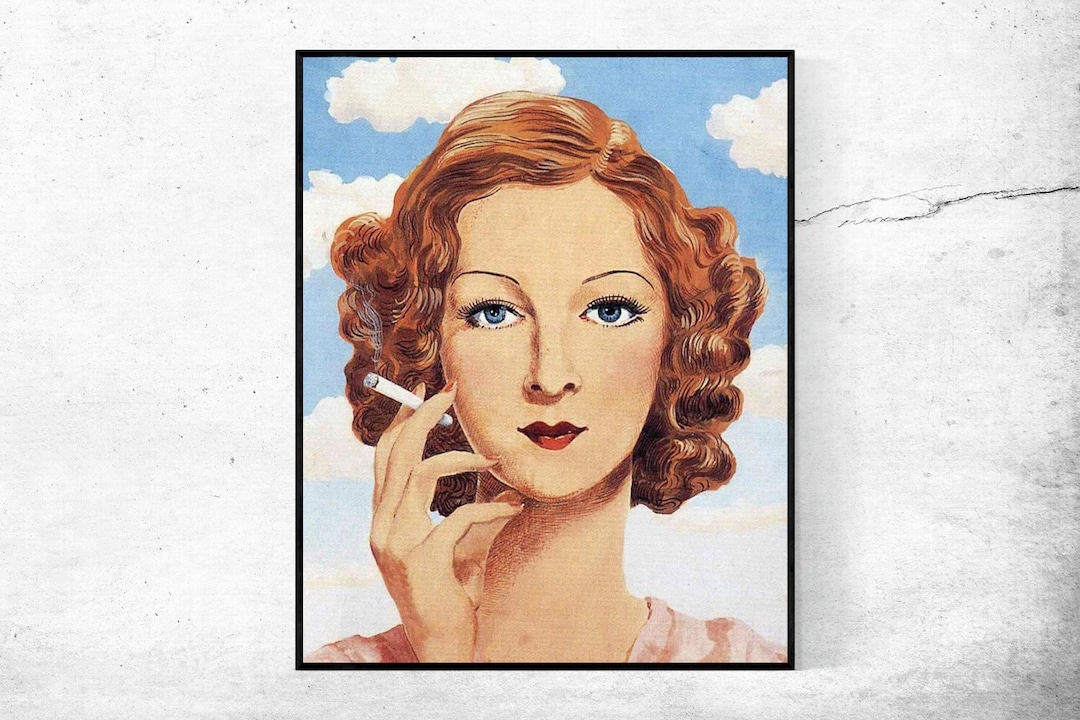 Georgette Magritte -rene Magritte,home Office Decor,surrealist Art ...