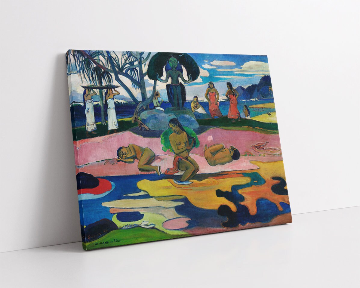 Día del Dios Reproducción de una pintura clásica impresión - Etsy México