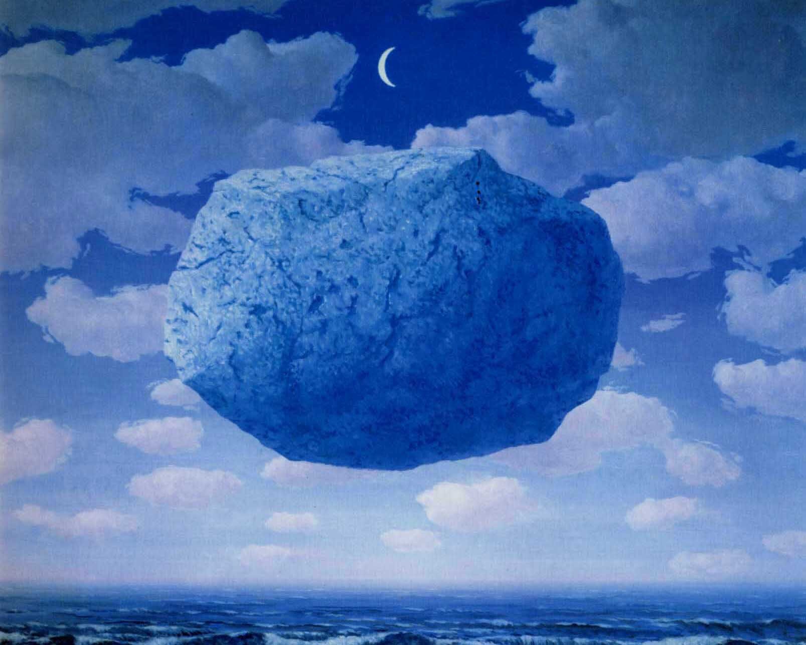 La FLECHE DE Zenon-rene Magritte,home Office Decor,surrealist Art ...