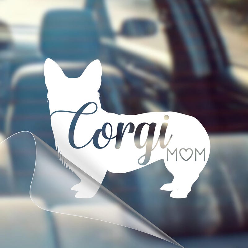 Corgi Decal - Etsy