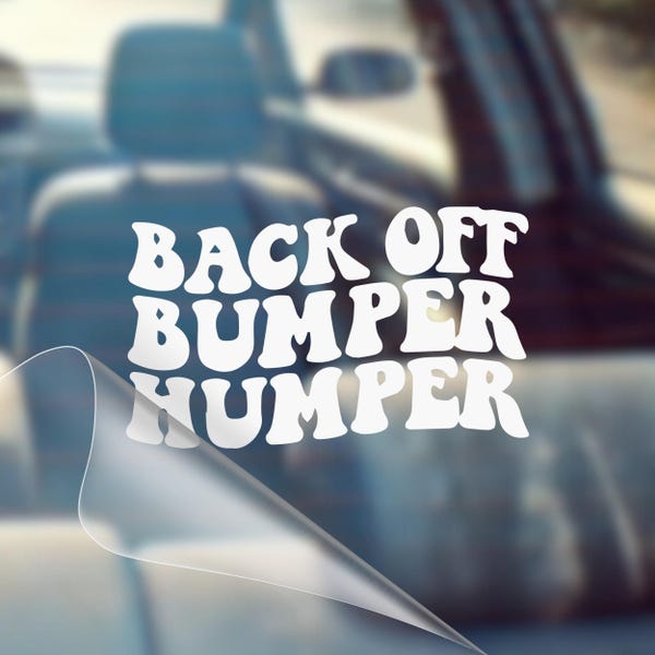 Bumper Humper Decal - Etsy