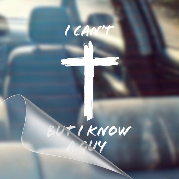 Catholic Vinyl Decal for Car - Etsy