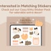 Cute Cat Undated Calendar | Kawaii Cozy Calico Monthly Schedule ...