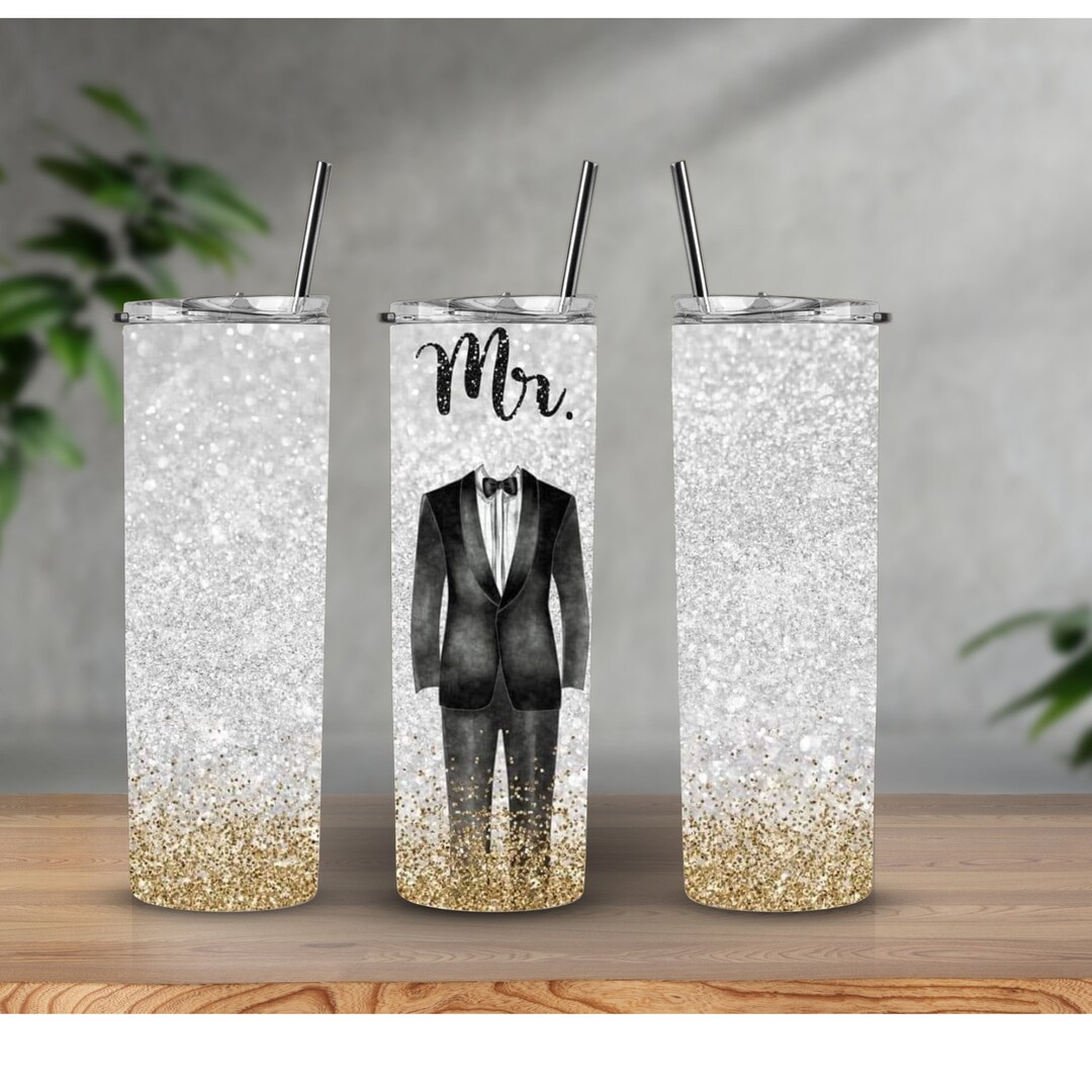 Mr. Formal Wear Groom 20 Ounce Straight Skinny Tumbler - Etsy
