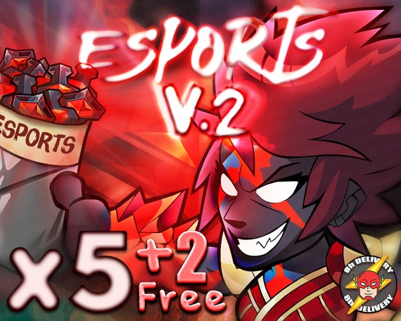 Esports Colors V2 X5 2 Free Codes for Brawlhalla - Etsy