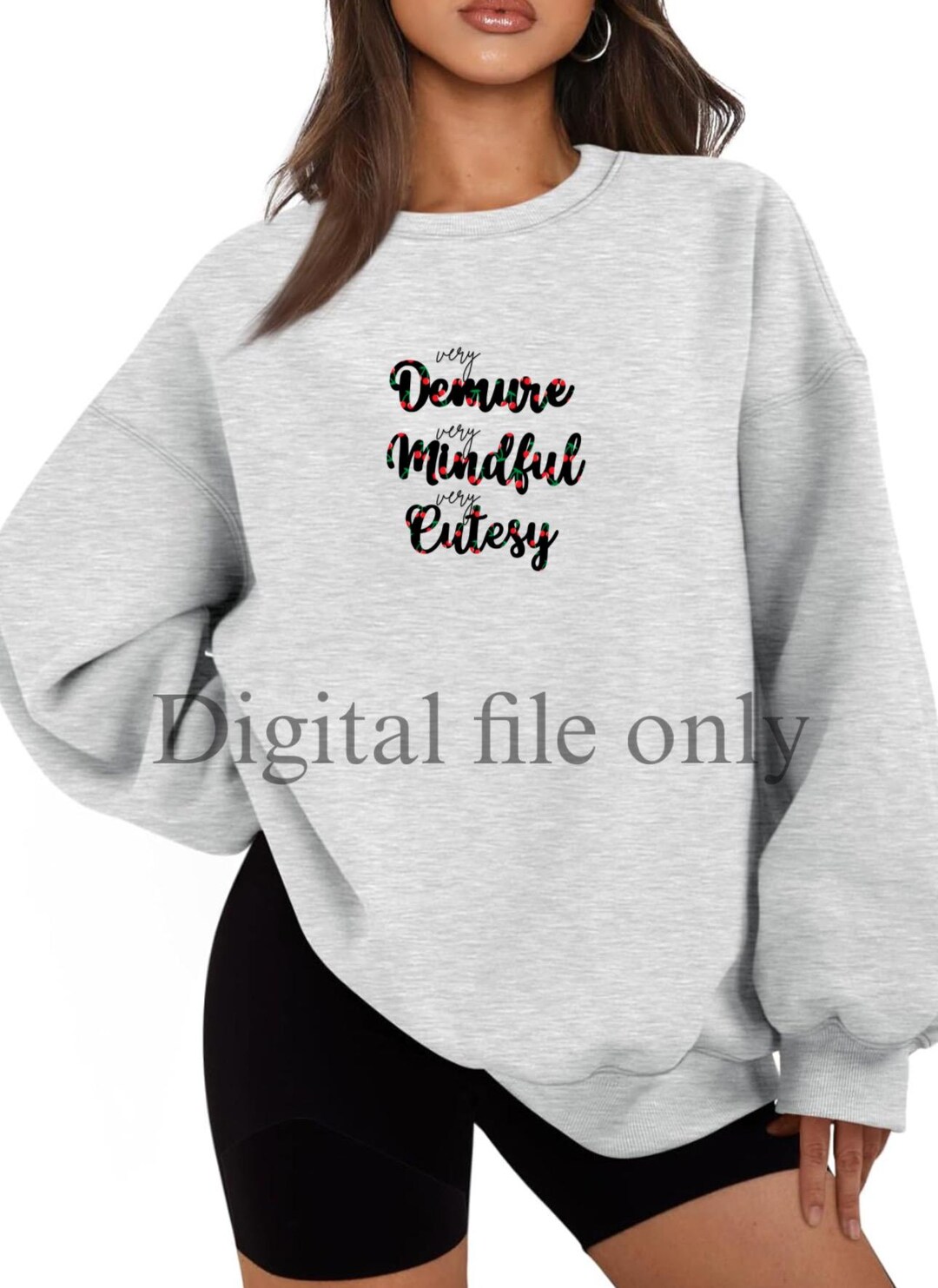 Very Demure, Very Mindful, Very Cutesy, Cherry PNG, High Resolution for ...