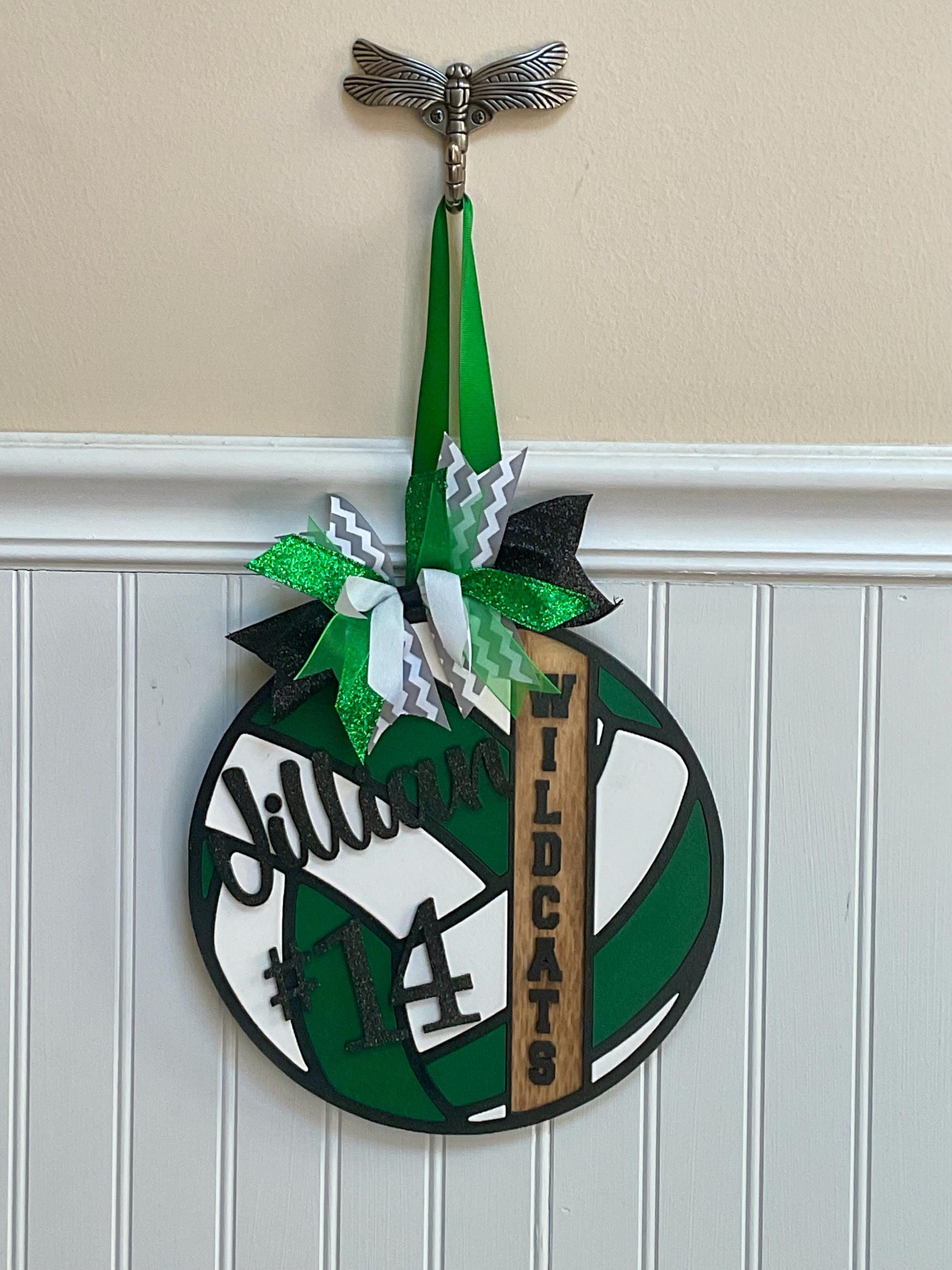 Volleyball Door Hanger - Etsy