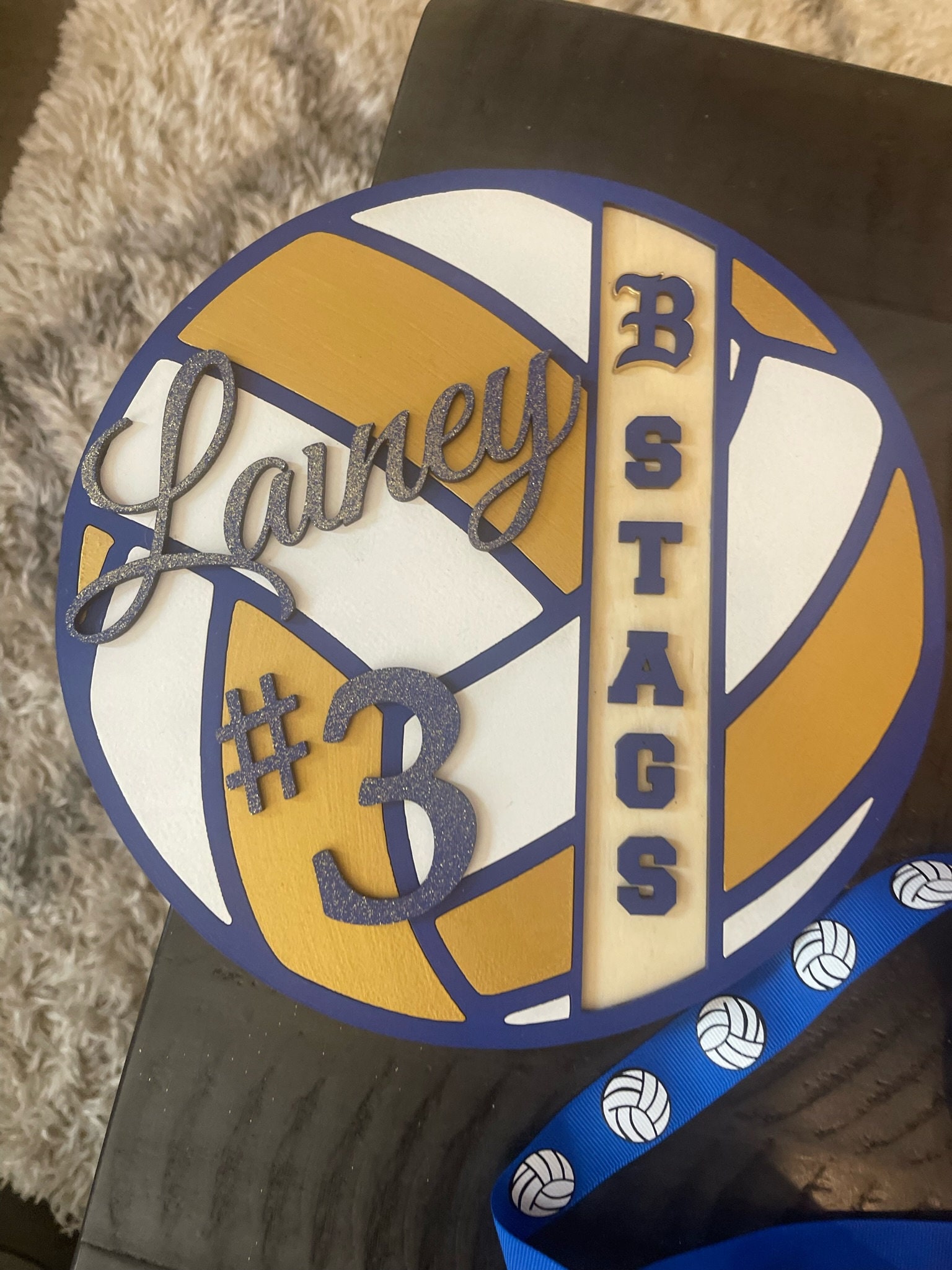 Volleyball Door Hanger - Etsy