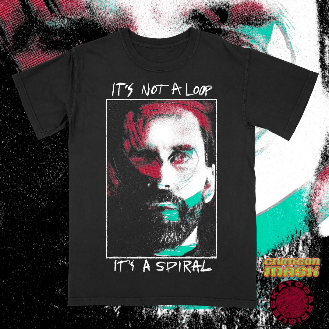 Alan Wake 2 It's Not a Loop, It's a Spiral T-shirt Videogame Merch Punk ...