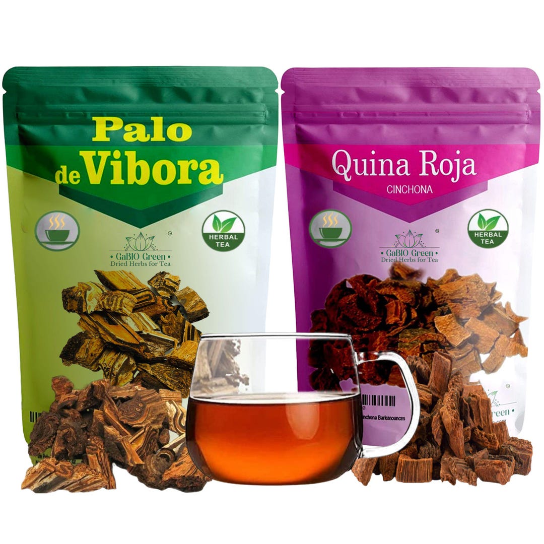 Palo De Víbora Y Quina Roja Árbol De La Víbora & Red Cinchona Bark ...