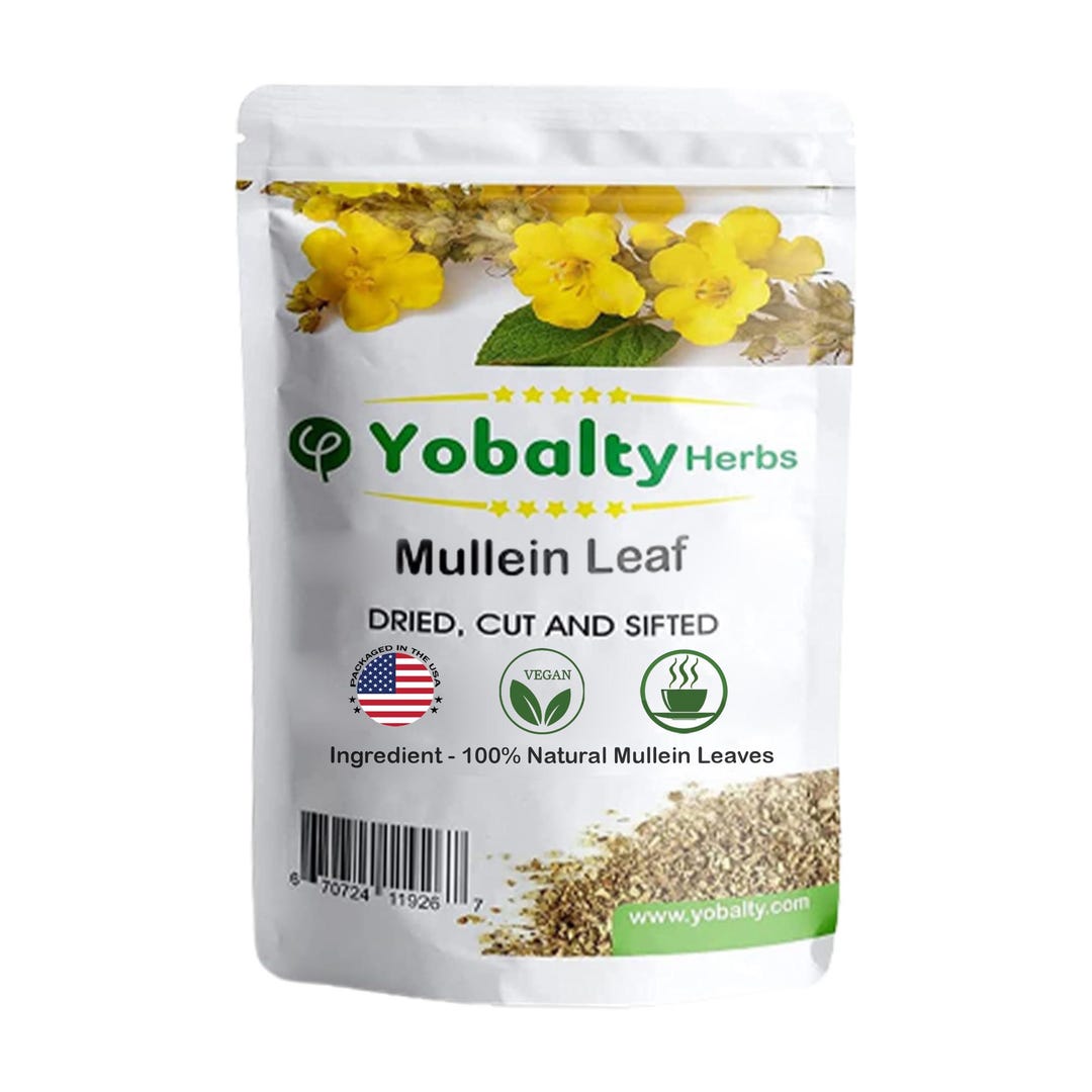 Mullein Leaf Loose Leaf, Dried Mullein Leaves, Mullein Detox Lungs Tea ...