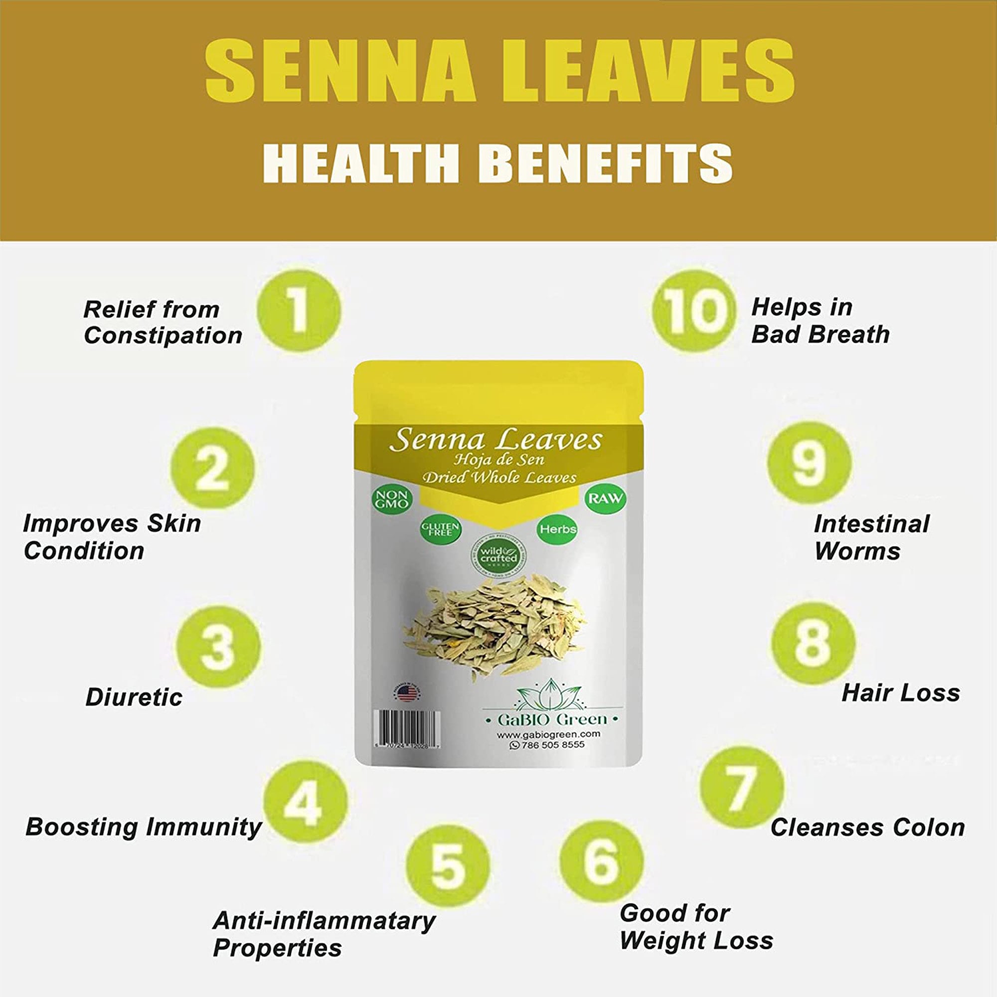 Senna Plant Benefits