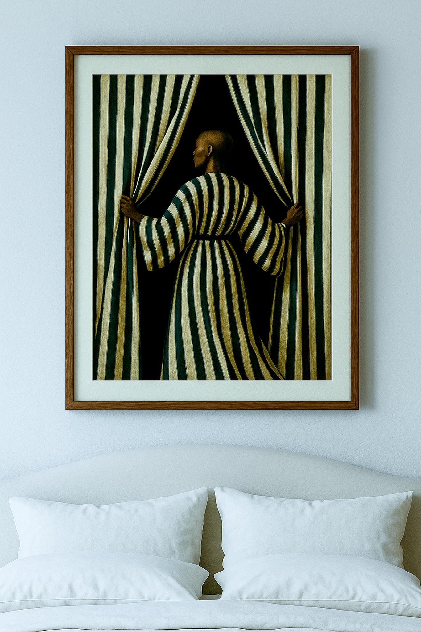 Striped Digital Download Printable Black Art Print Graphic Fashion ...