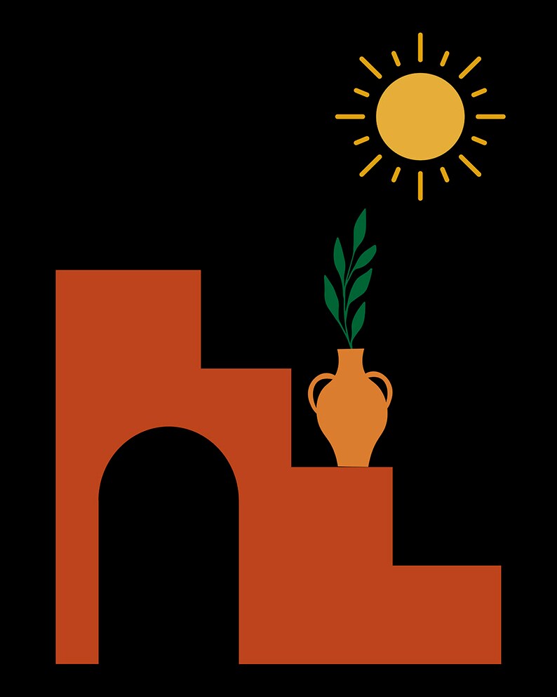 Moroccan Steps Digital Download Printable File Graphic Travel ...