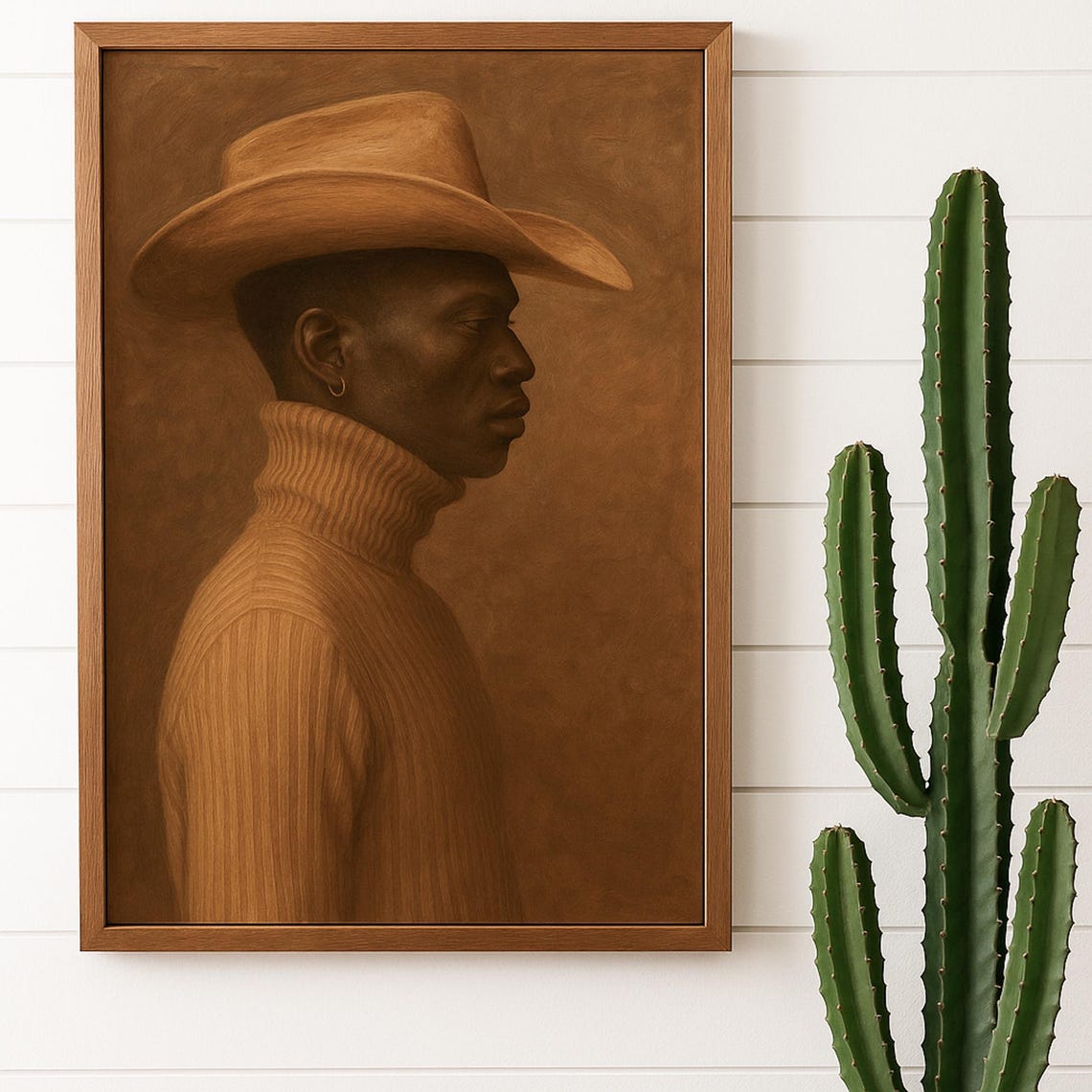 Cowboy Collin Digital Download Printable Black Country Western Style ...