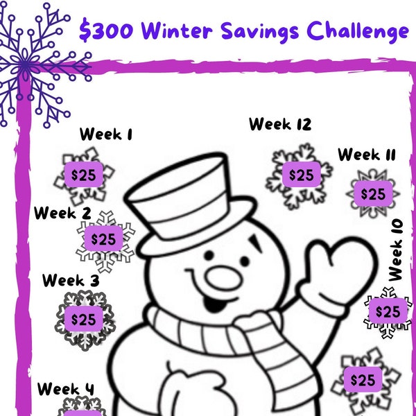 Winter Savings Challenge - Etsy