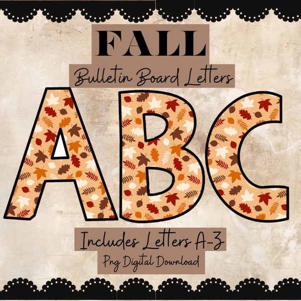 Fall Bulletin Board - Etsy