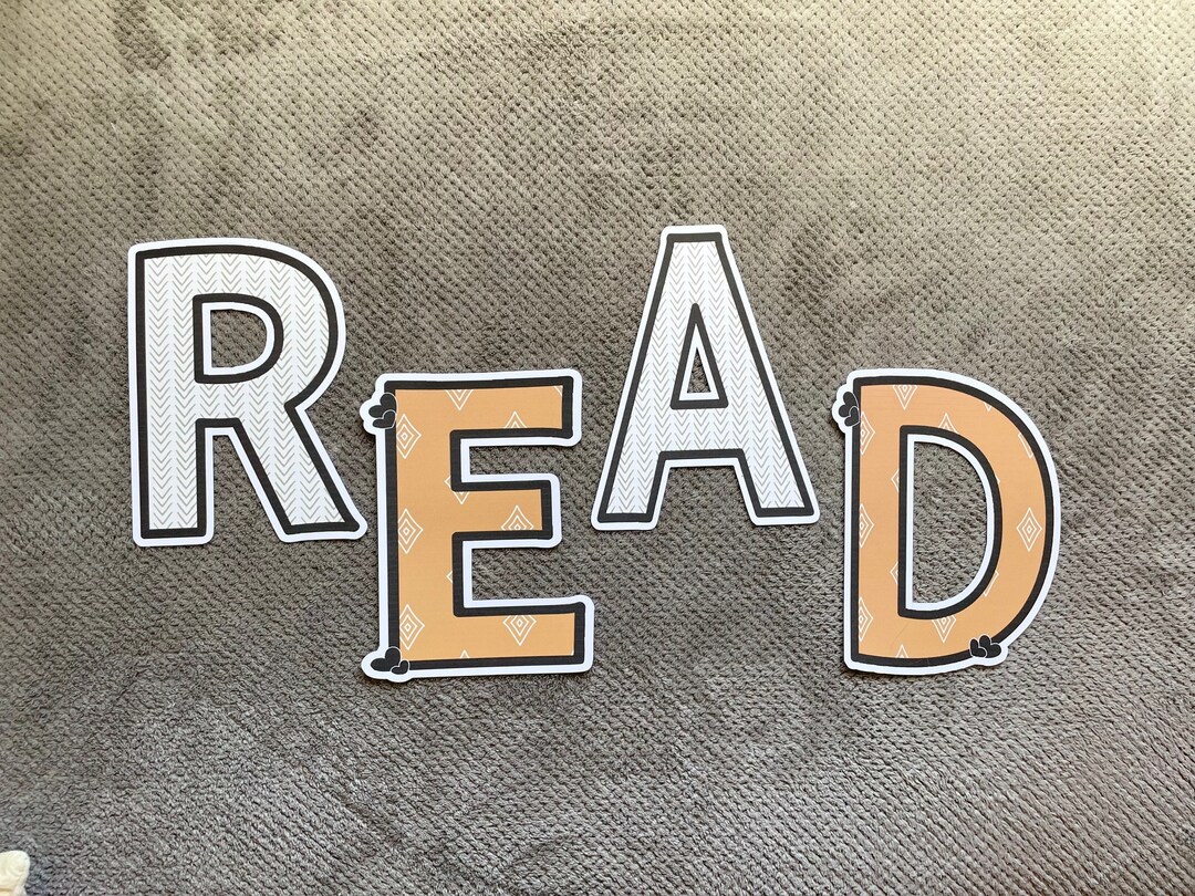 BUNDLE, Bulletin Board Letters, Alphabet Letters, Classroom Decor, ABC ...