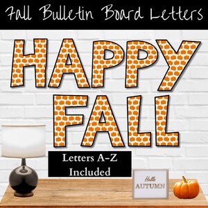 Fall Bulletin Board Letters, Fall Tshirt Design, Alphabet Letters, Fall ...