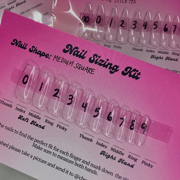 Custom Fake Nails - Etsy