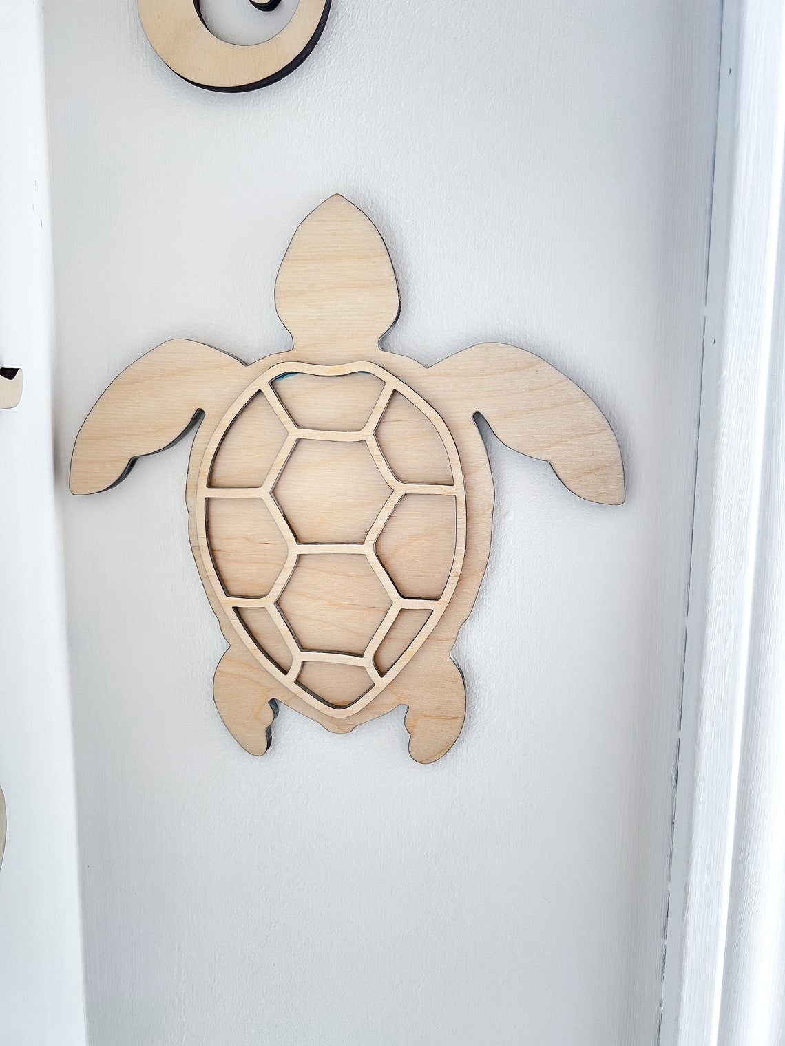 DIY Craft Blank Wood Sea Animals Sea Turtles Sea Horse Seahorse Ocean ...