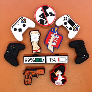 Female Vampire Daily Life PVC Shoe Buckle - Etsy