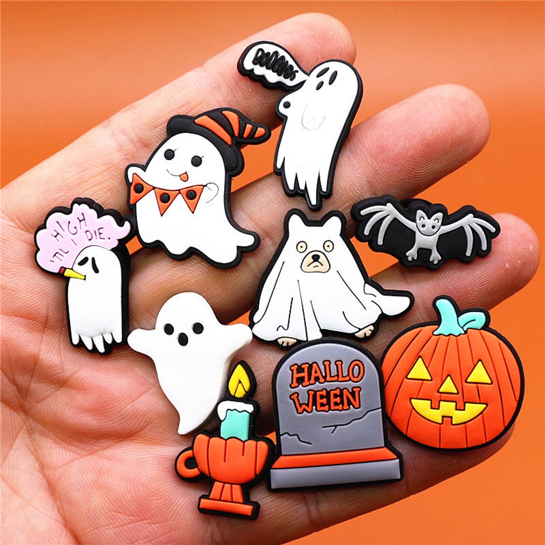 Cute Ghosts Cartoon Shoe Buckle Halloween Ghost Scary - Etsy