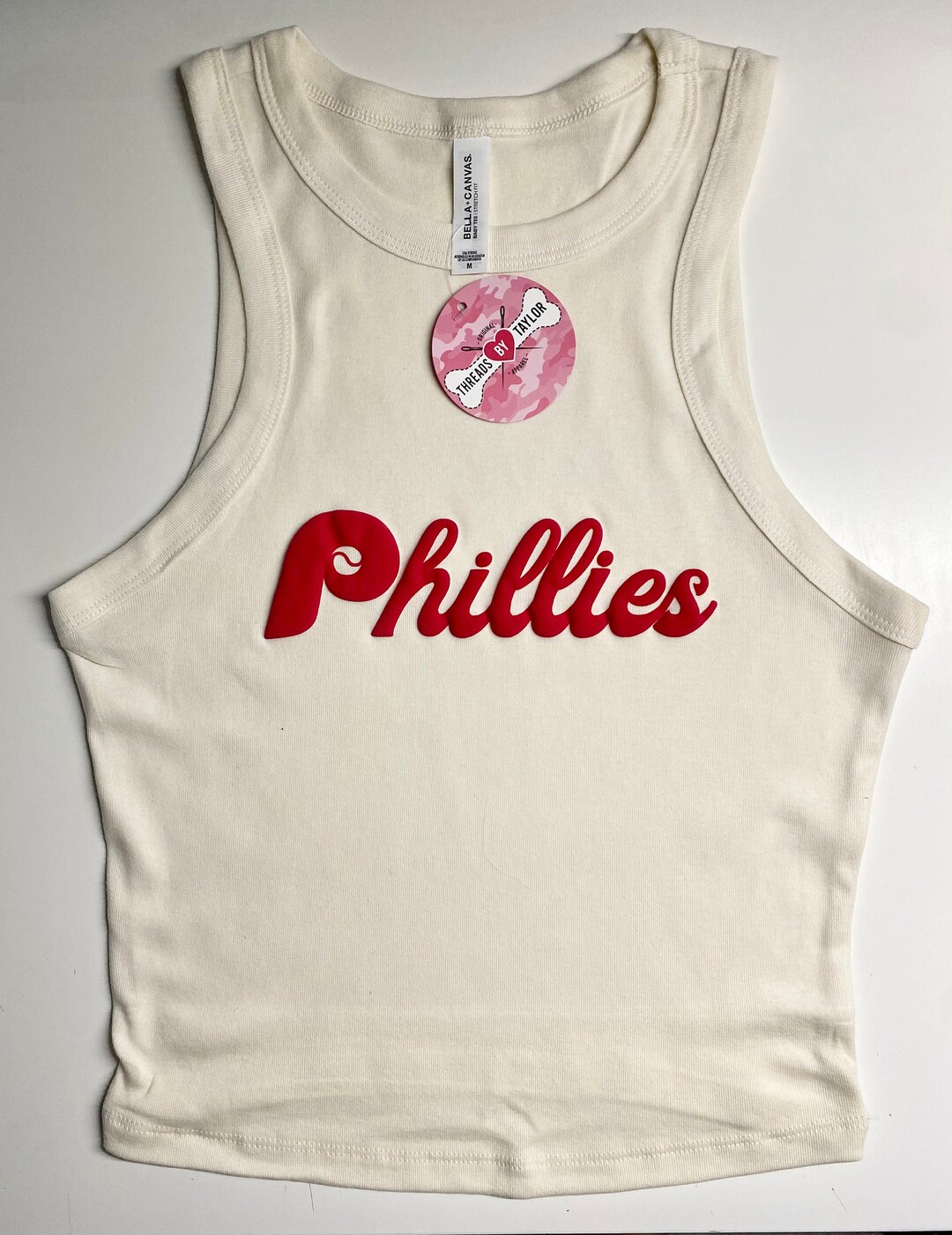 Phillies Racerback Puff Tank/ Custom Phillies Tank Top/ Phillies ...