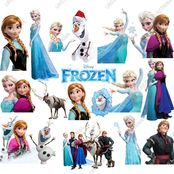 Elsa Stickers - Etsy