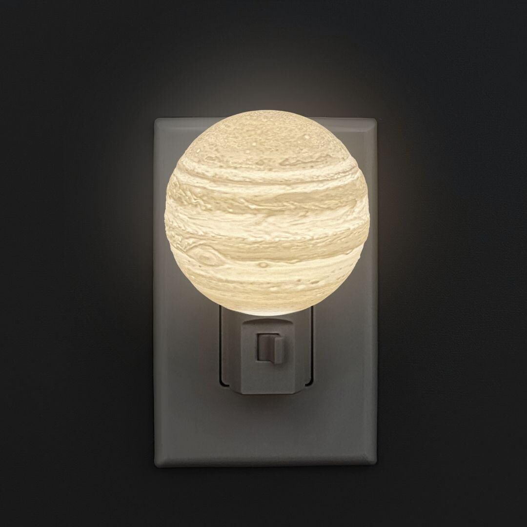 Jupiter Night Light, Wall Plug In, Automatic Sensor or Manual on off ...