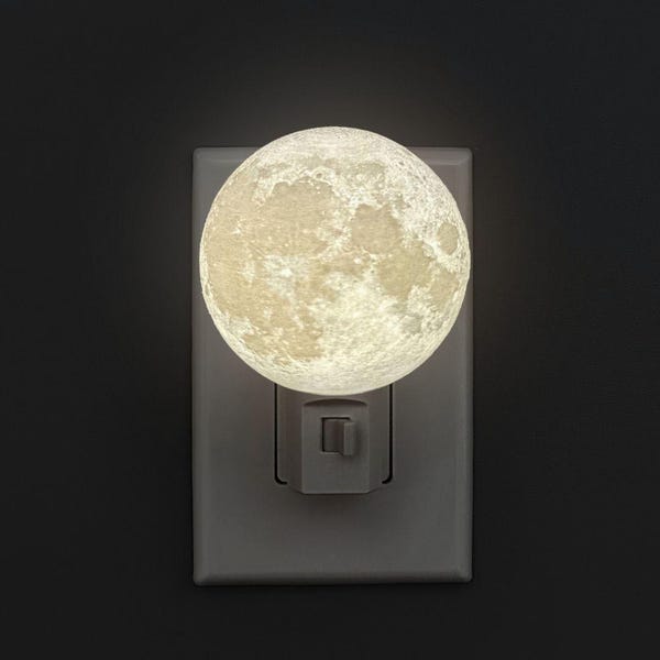Moon Nightlight - Etsy
