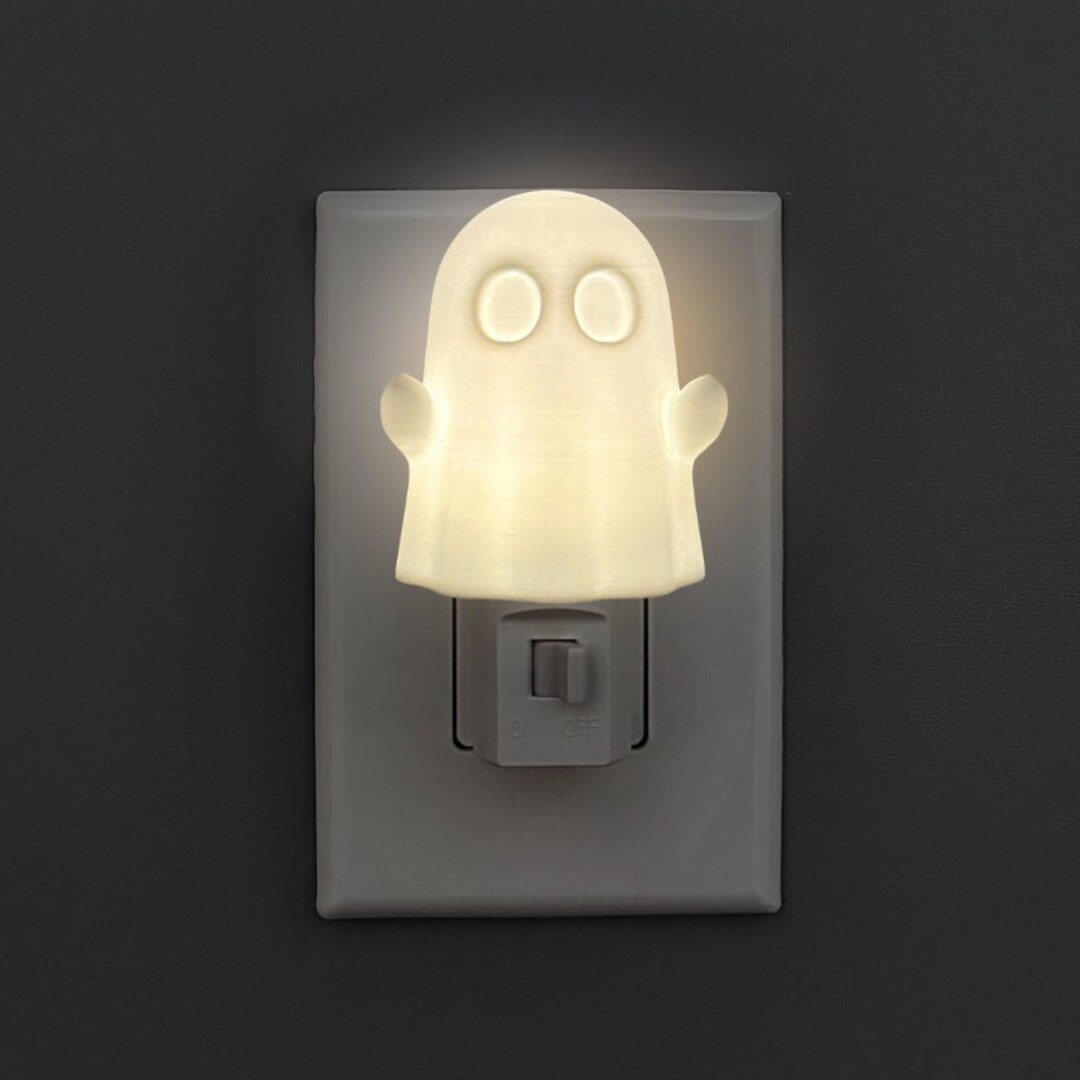 Halloween Ghost LED Wall Plug in Night Light With Automatic Sensor or ...
