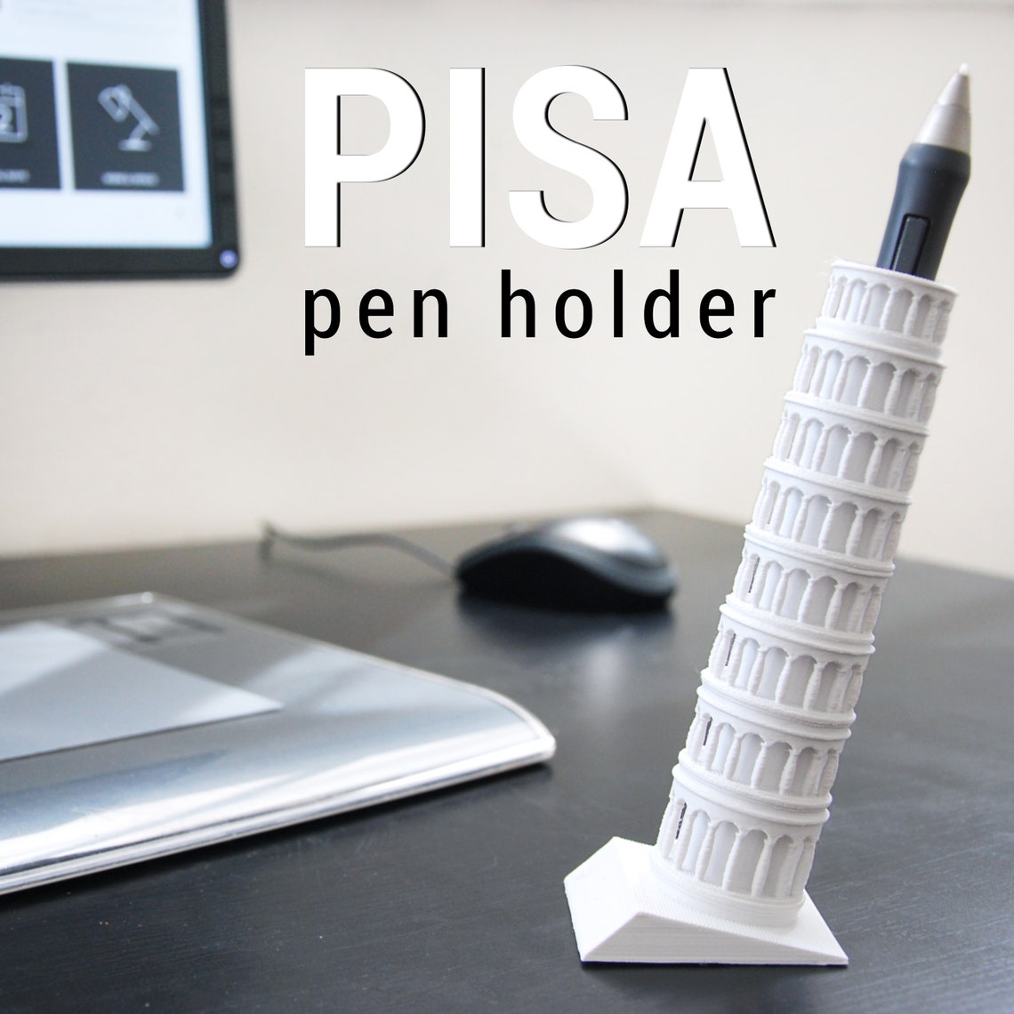 LEANING TOWER of PISA Pen Holder - Etsy