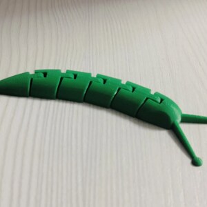 Articulated Slug, Fidget Toy, 3d Printed Flexi Slug, Desk Toy, Stress ...