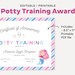 Editable Potty Training Award Certificate, Potty Training Award ...