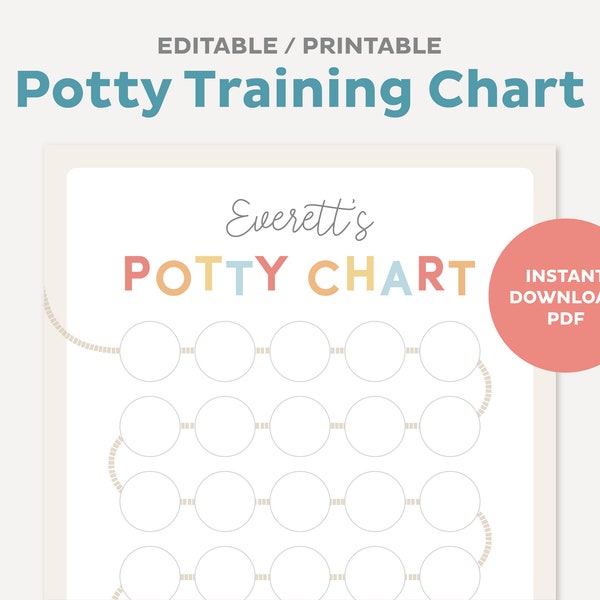 Editable Potty Training Award Certificate, Potty Training Award ...