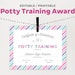 Editable Potty Training Award Certificate, Potty Training Award ...