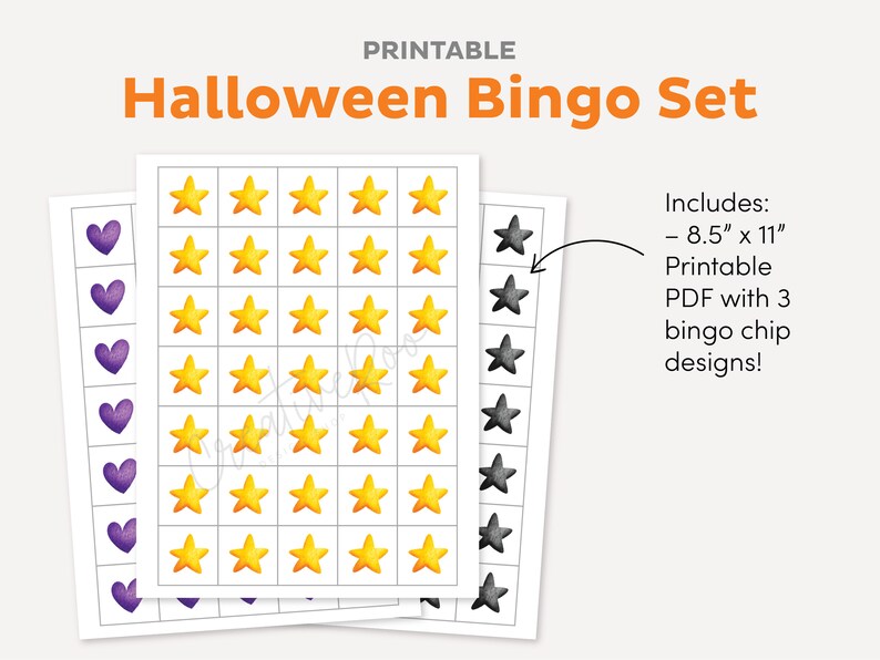 Printable Halloween Bingo for Kids, October Halloween Activity ...