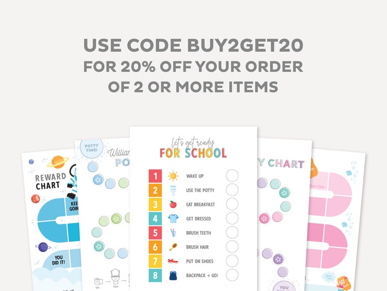 Morning Routine for Kids Ready for School Routine Chart - Etsy Canada