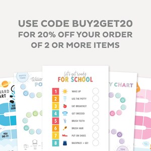 Butterfly Reward Chart for Kids, Sticker Reward Chart, Kids Chore ...