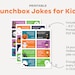 Printable Halloween Lunchbox Jokes for Kids, Funny Lunch Bag Cards ...
