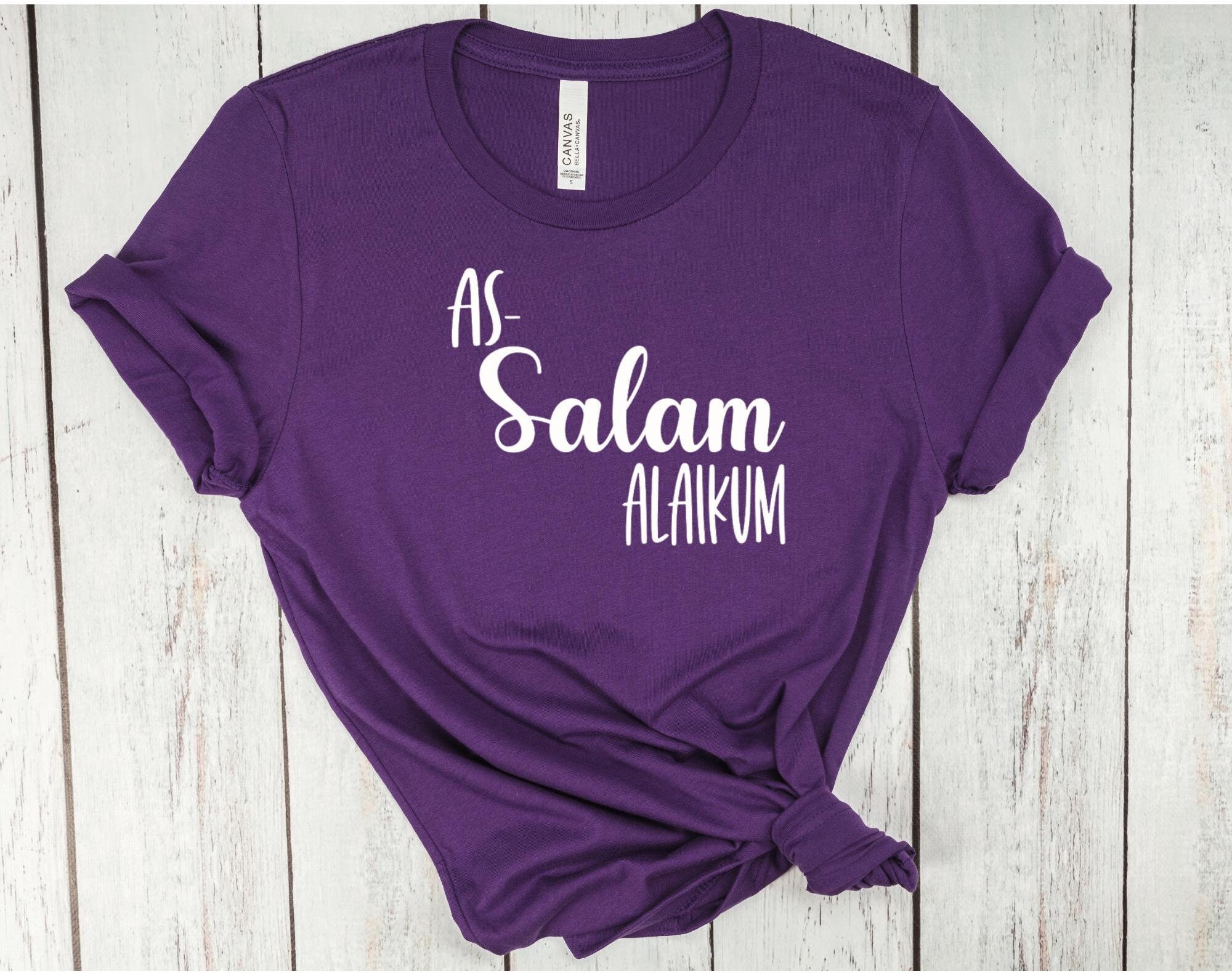 As Salam Alaikum Shirt Islamic Shirts Salam Shirts Muslim Shirts Arabic ...