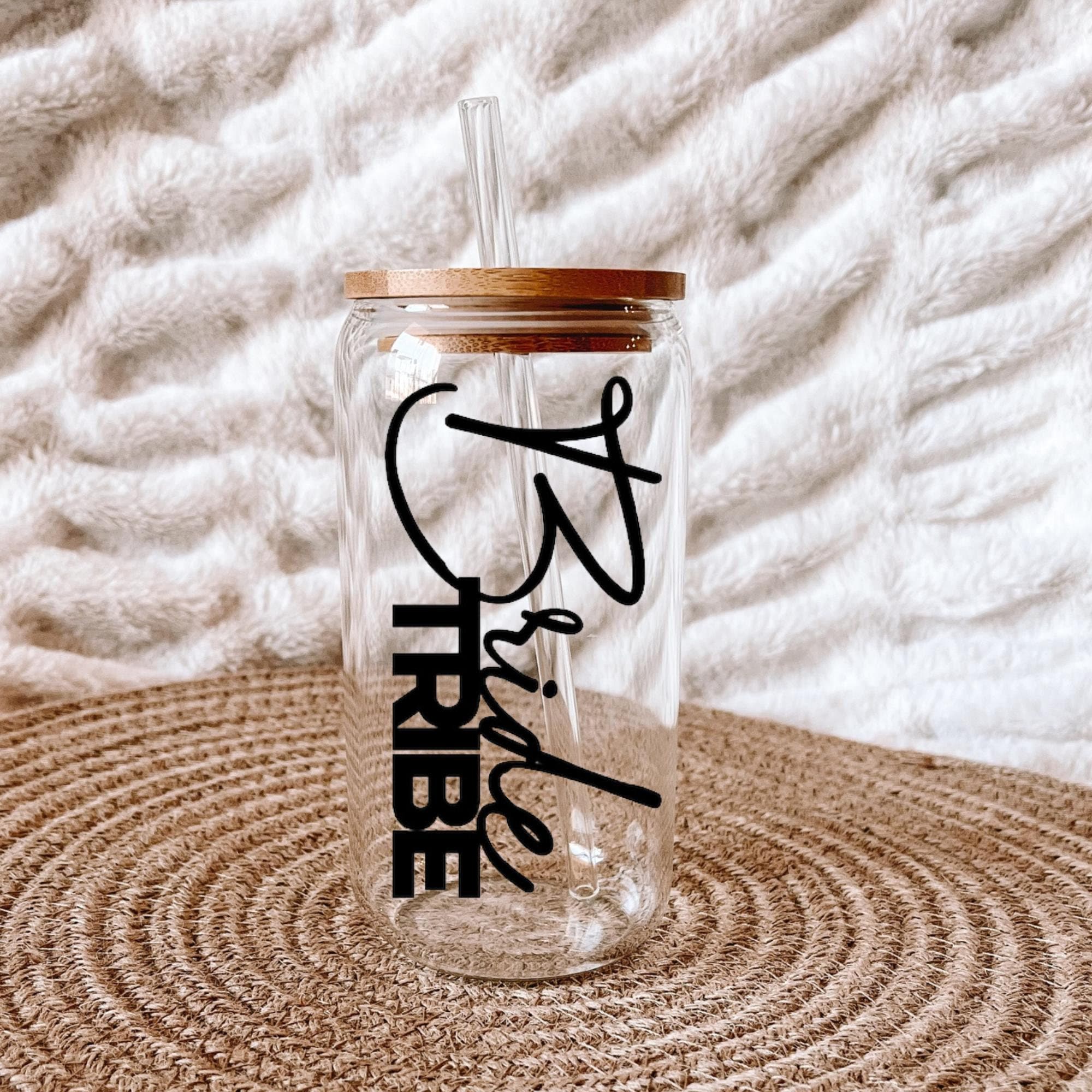 Bride Tribe Glass Bride Tribe Coffee Cup Bride Tribe - Etsy