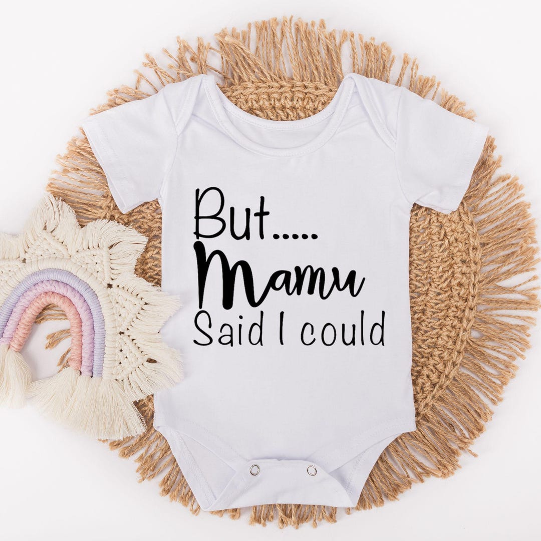 But Nani Said I Could Baby Bodysuit - Chachi Khala Mamu Masi Love ...