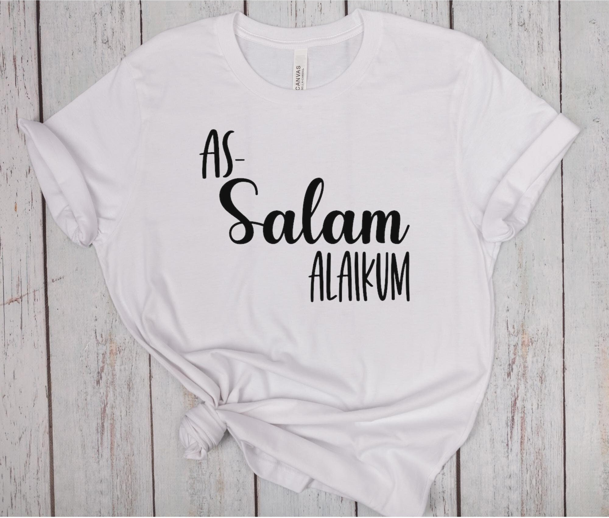 As Salam Alaikum Shirt Islamic Shirts Salam Shirts Muslim Shirts Arabic ...