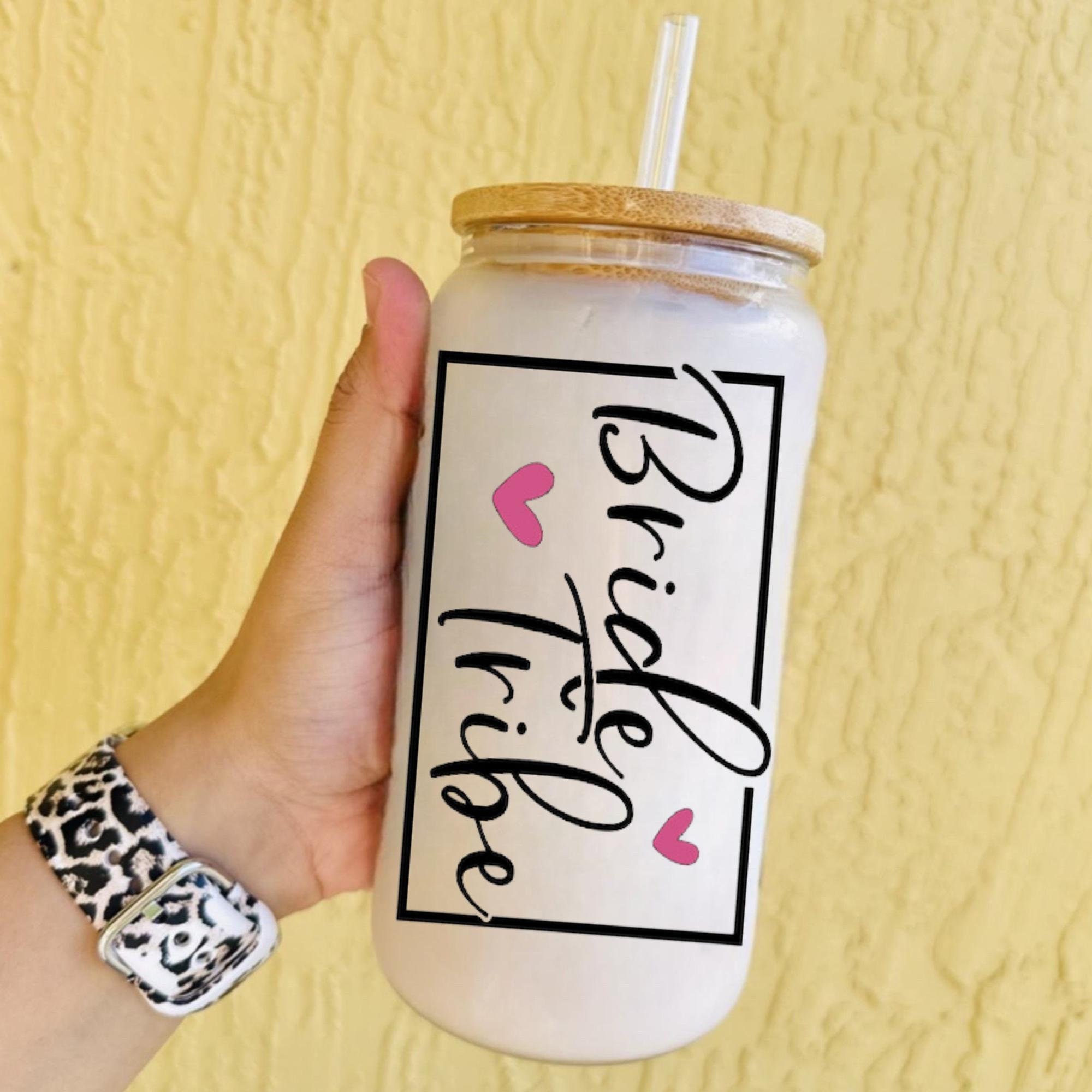 Bride Tribe Glass Bride Tribe Coffee Cup Bride Tribe - Etsy