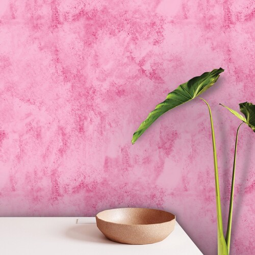 Pink Abstract Wallpaper Removable Peel and Stick Colorful - Etsy