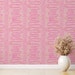 Pink Abstract Wallpaper Removable Peel and Stick Colorful - Etsy