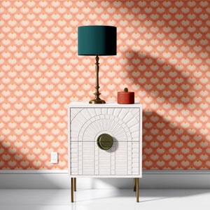 Pink Wallpaper | Boho Wallpaper | Floral Wallpaper | Peel and Stick ...