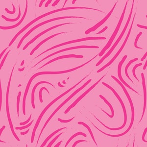 Pink Abstract Wallpaper Removable Peel and Stick Colorful - Etsy